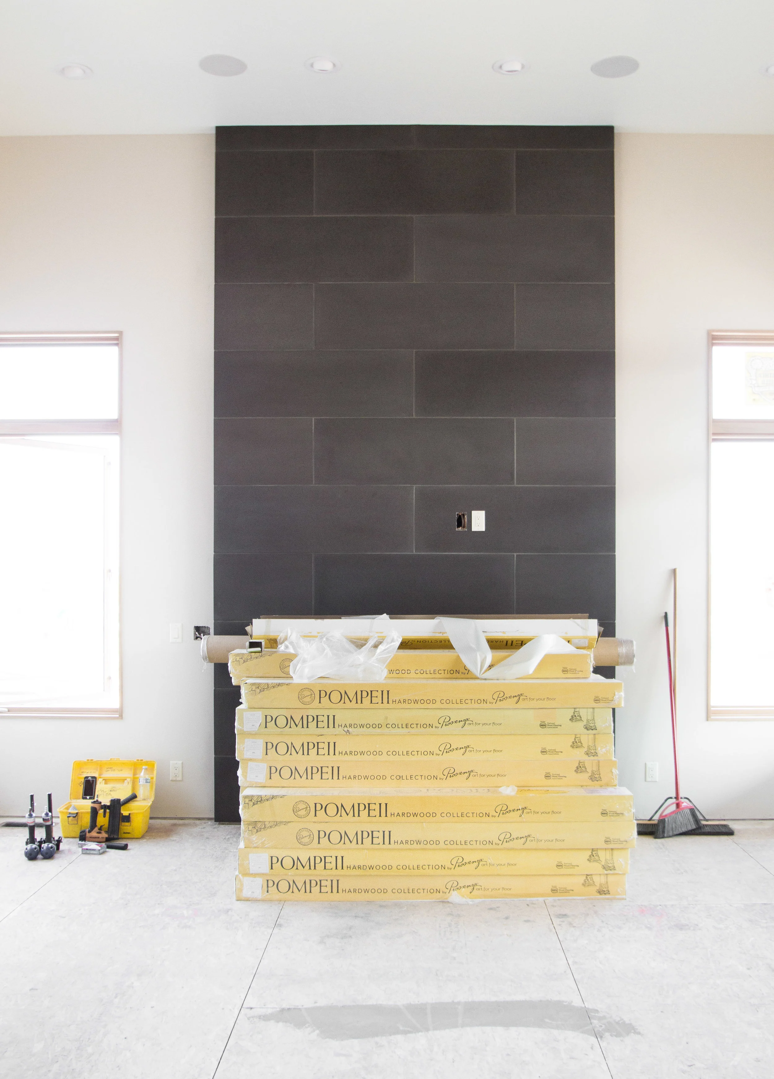 Project Modern Oak - Site Visits — Tami Faulkner Design | Custom Floor ...