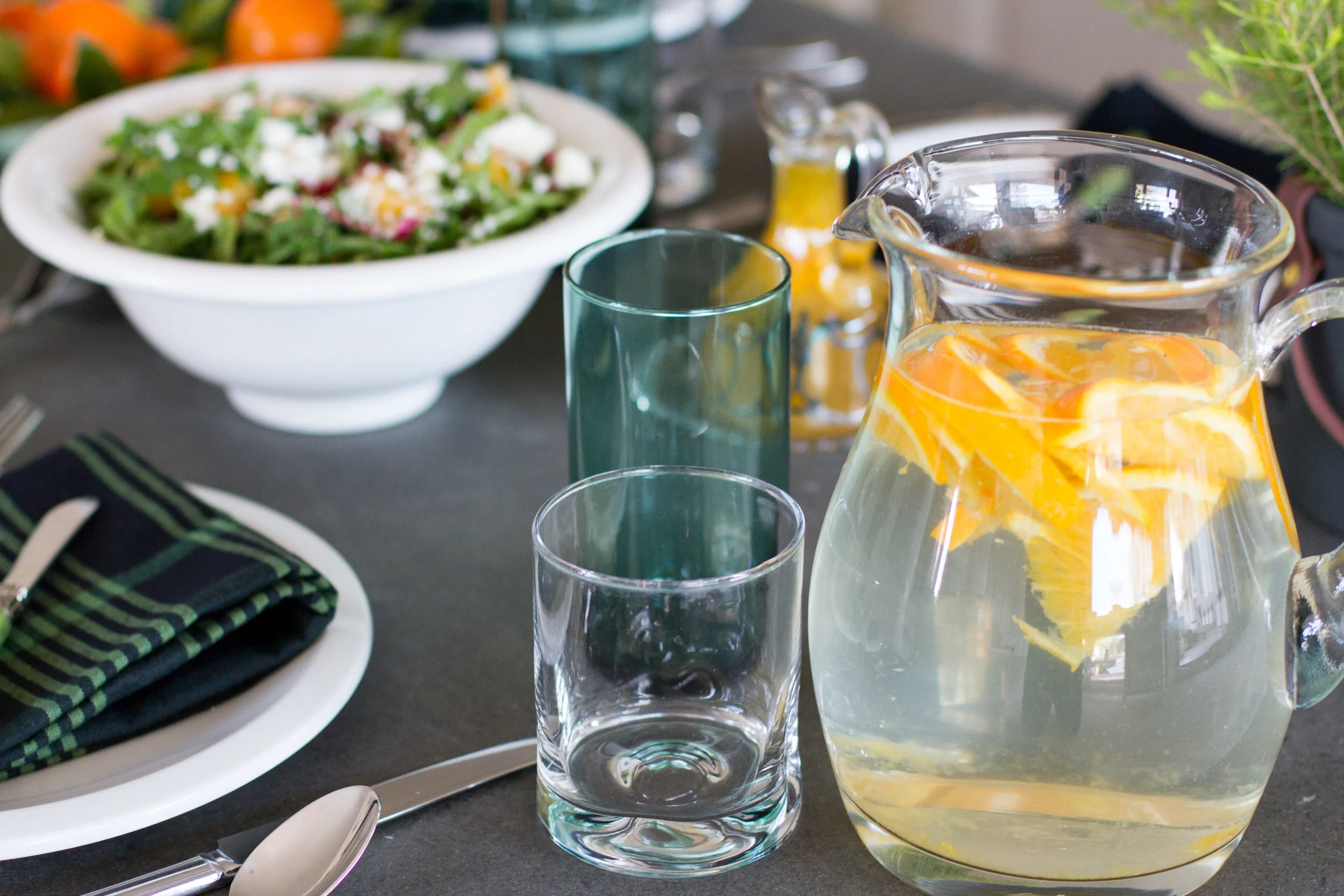 EASY & FRESH TABLE DECORATIONS — Tami Faulkner Design | Custom Floor ...