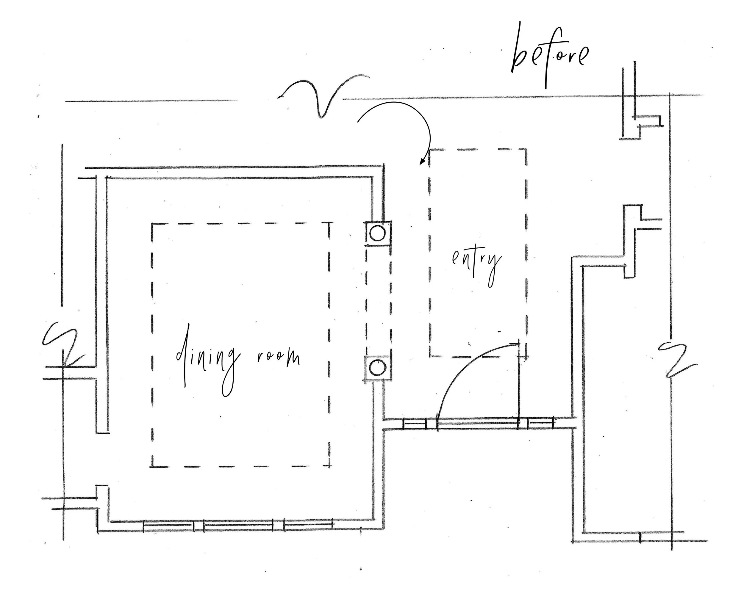 COLUMN MAKE-OVER & DESIGN PLANS — Tami Faulkner Design | Custom Floor ...