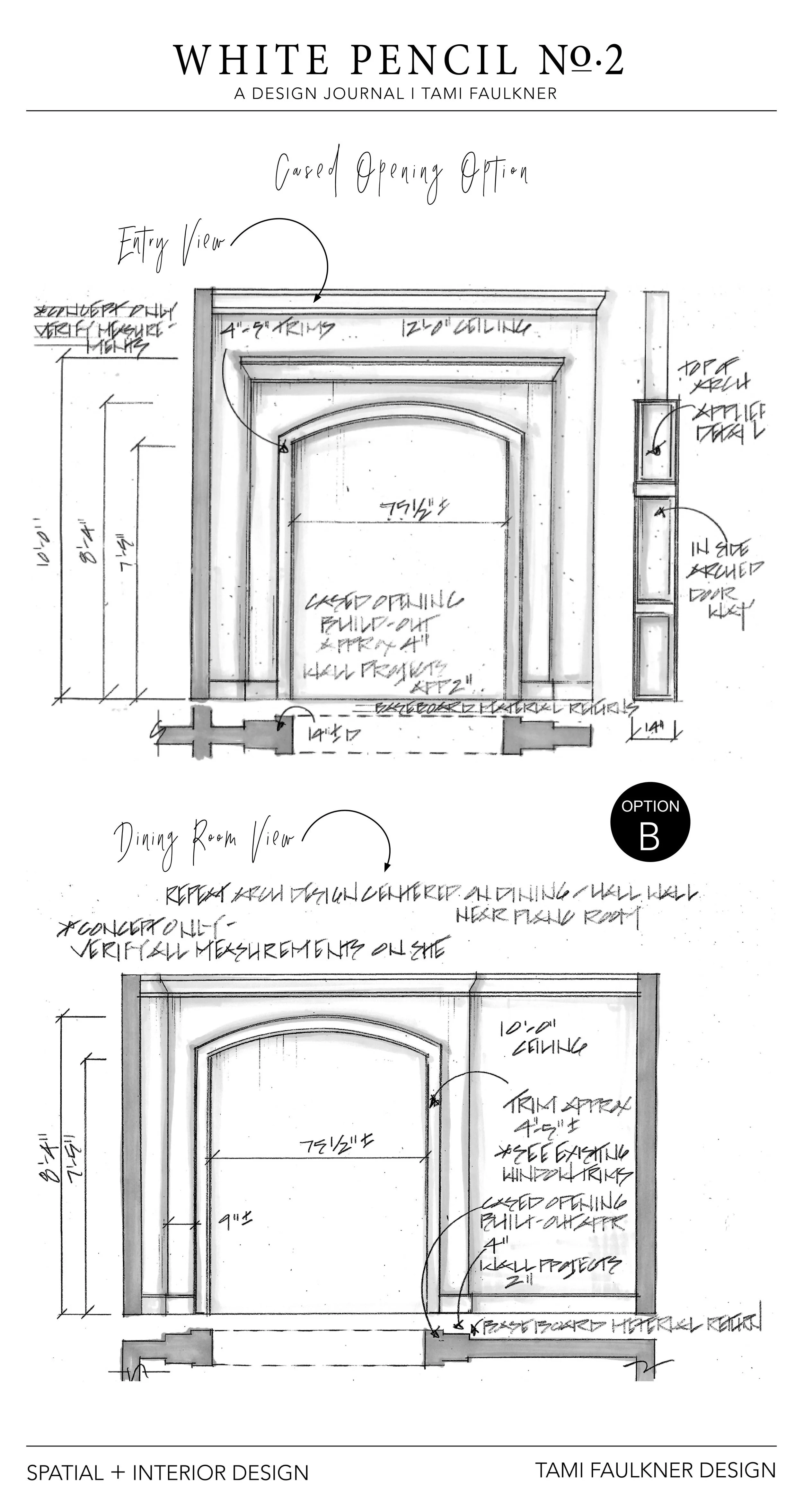 COLUMN MAKE-OVER & DESIGN PLANS — Tami Faulkner Design | Custom Floor ...
