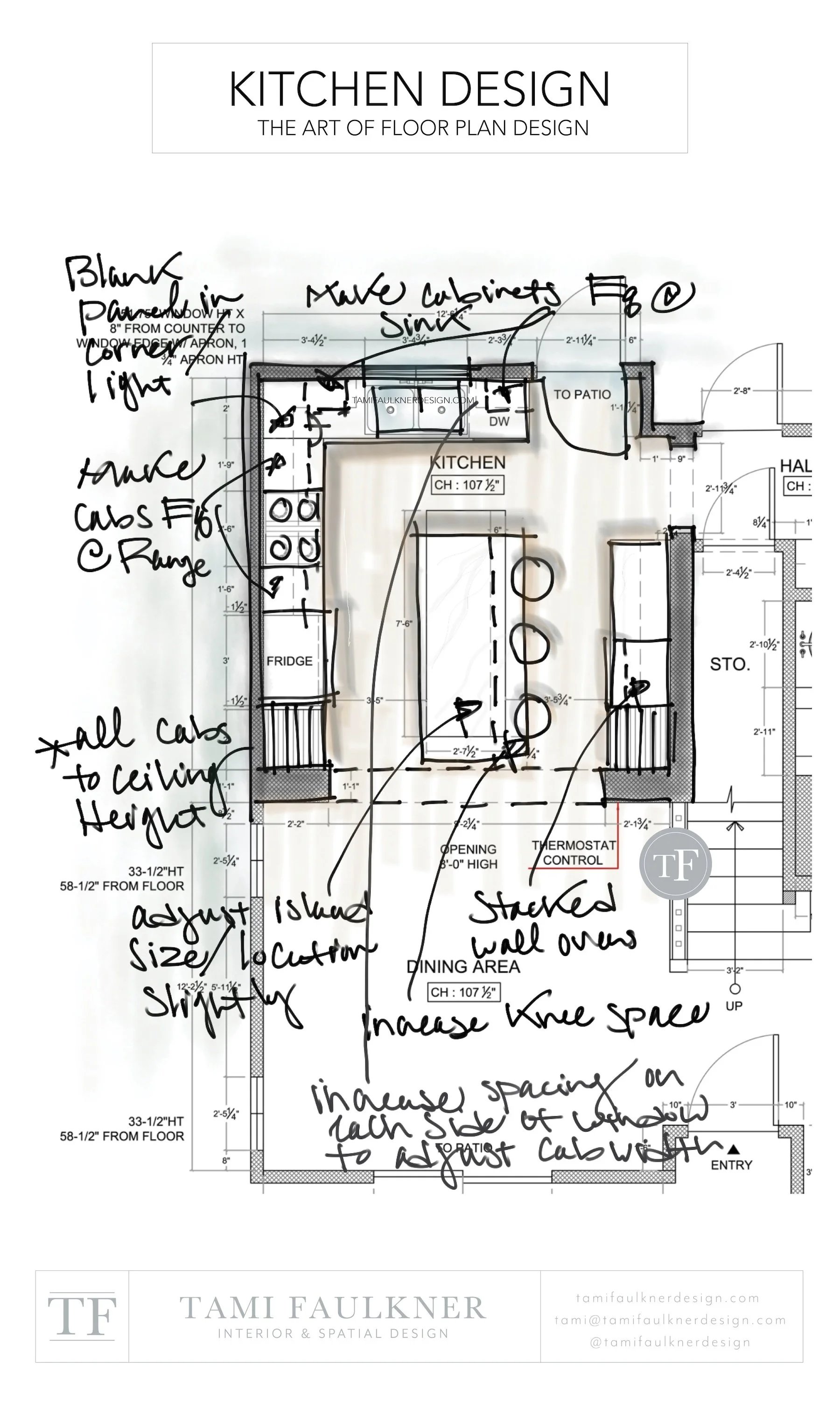 Small Kitchen Design Drawings