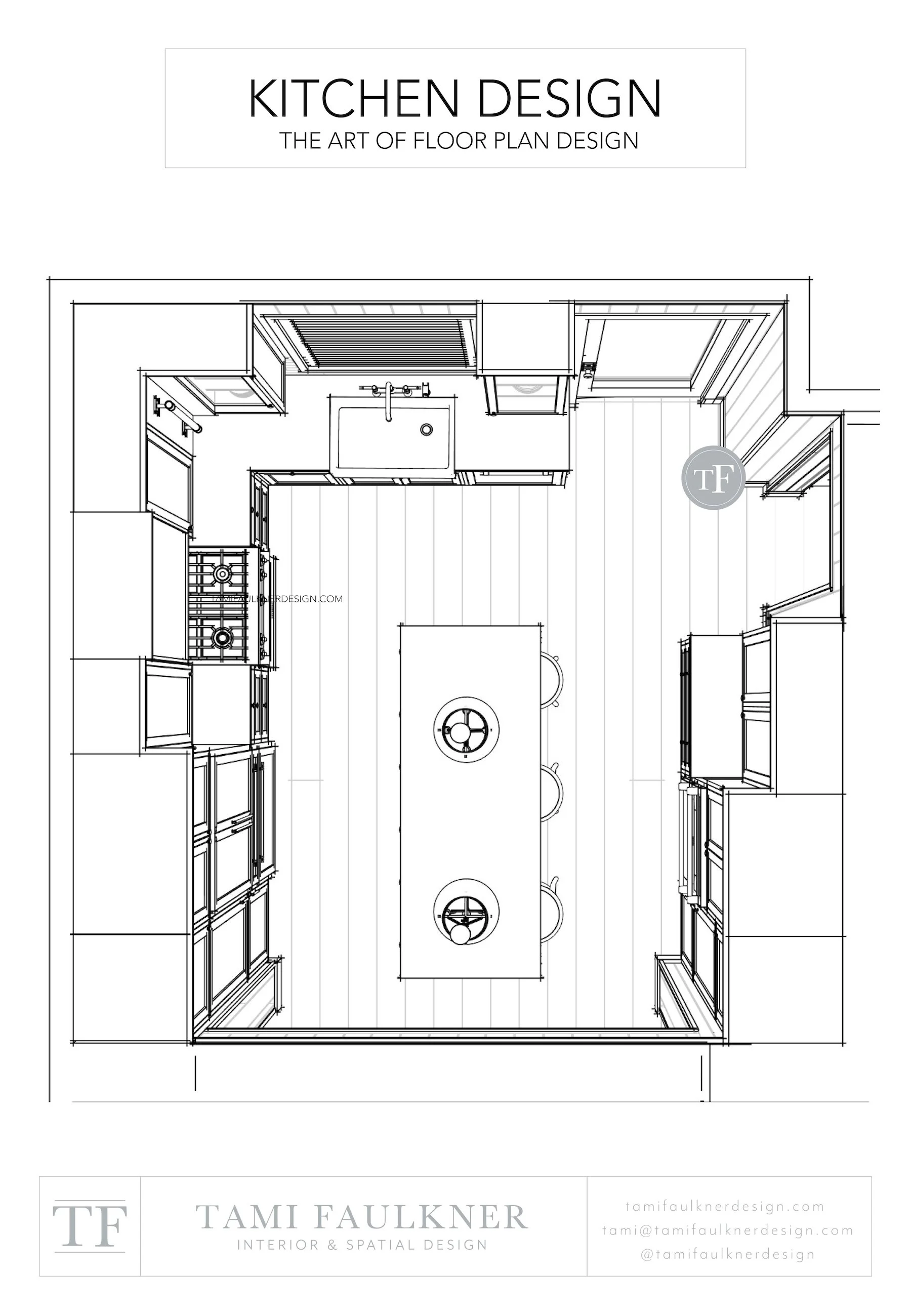 TRANSFORMING A SMALL BUILDER-GRADE KITCHEN FLOOR PLAN LAYOUT - BEFORE ...