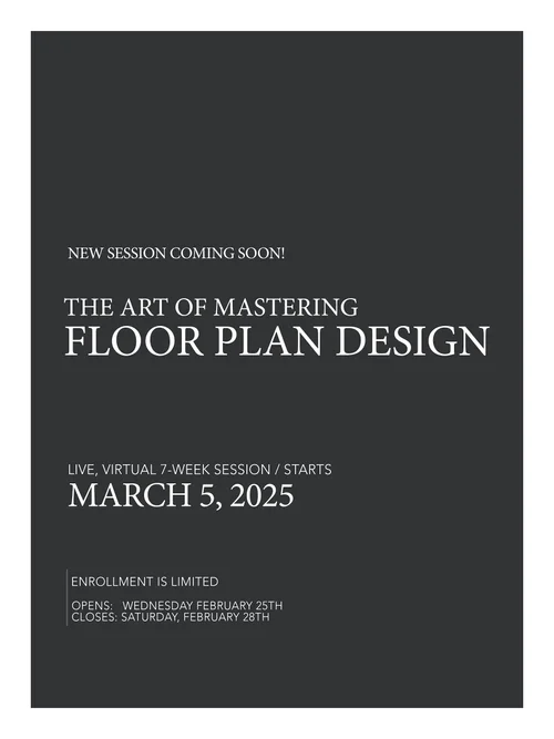 The Art of Mastering Floor Plan Design — Tami Faulkner Design | Custom ...
