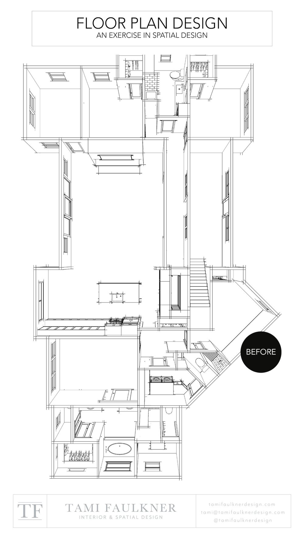 AN EXERCISE IN FLOOR PLAN DESIGN - BEFORE AND AFTER - PART 1 — Tami ...