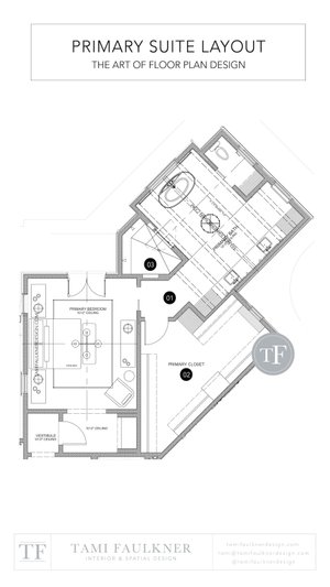 DESIGNING WITH INTENTION - HOW TO WORK WITH ANGLED WALLS IN FLOOR PLAN ...
