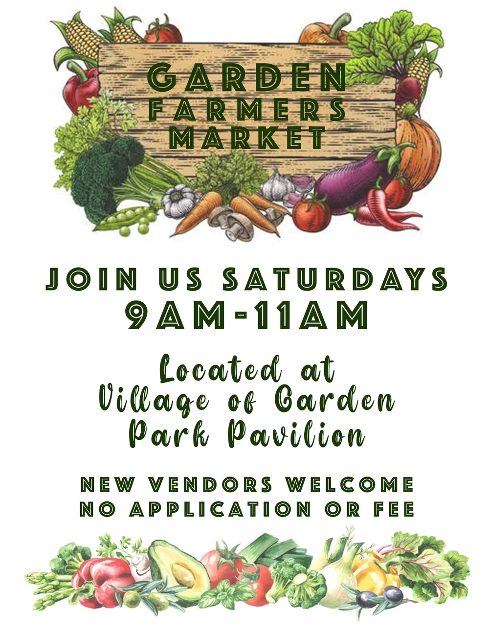 Farmers Market — Village of Garden