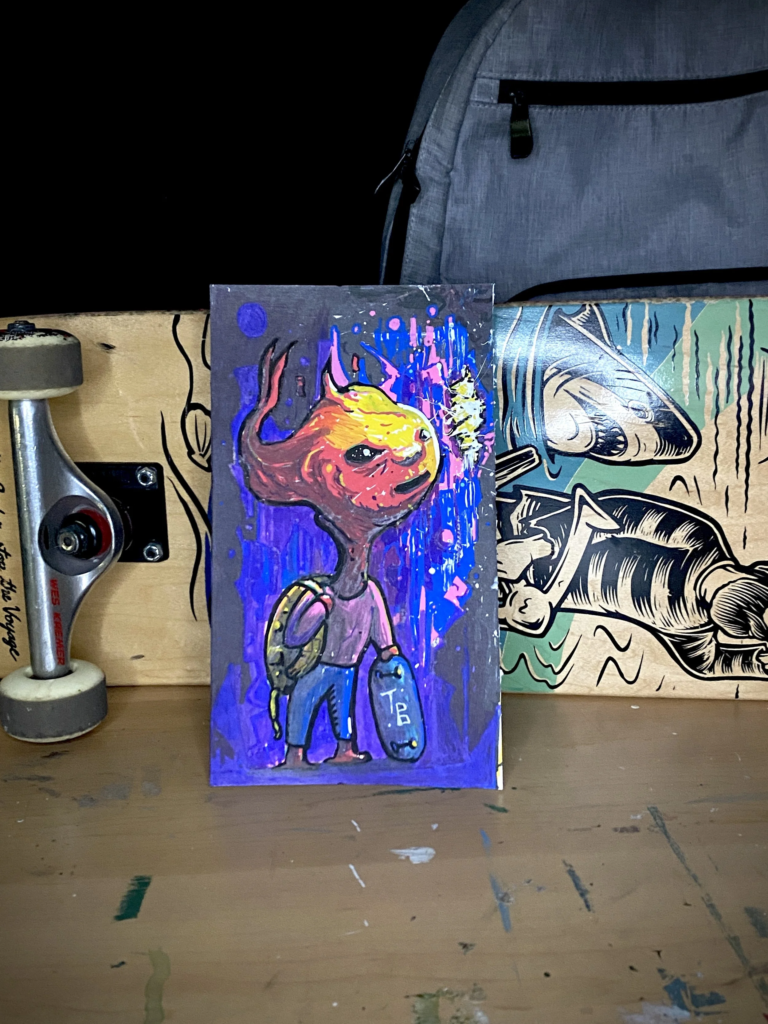 Creatures by Tim weird, cute and goofy creature art for sale. — Tim Bevins