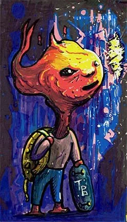 Creatures by Tim weird, cute and goofy creature art for sale. — Tim Bevins