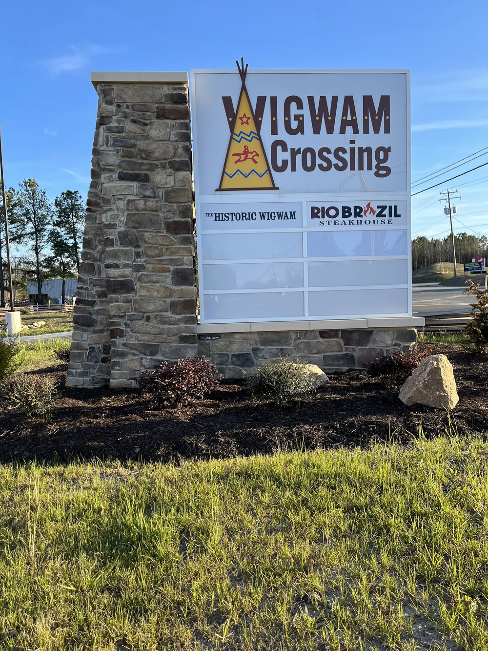 Custom Signage Suite for Wigwam Crossing — Carousel Signs