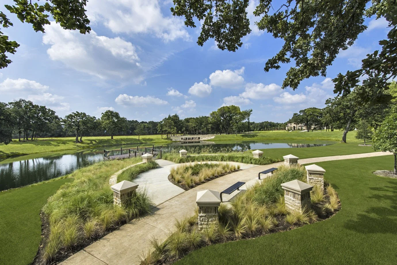 Total Landscaping for DFW Developers | Benchmark Gardens