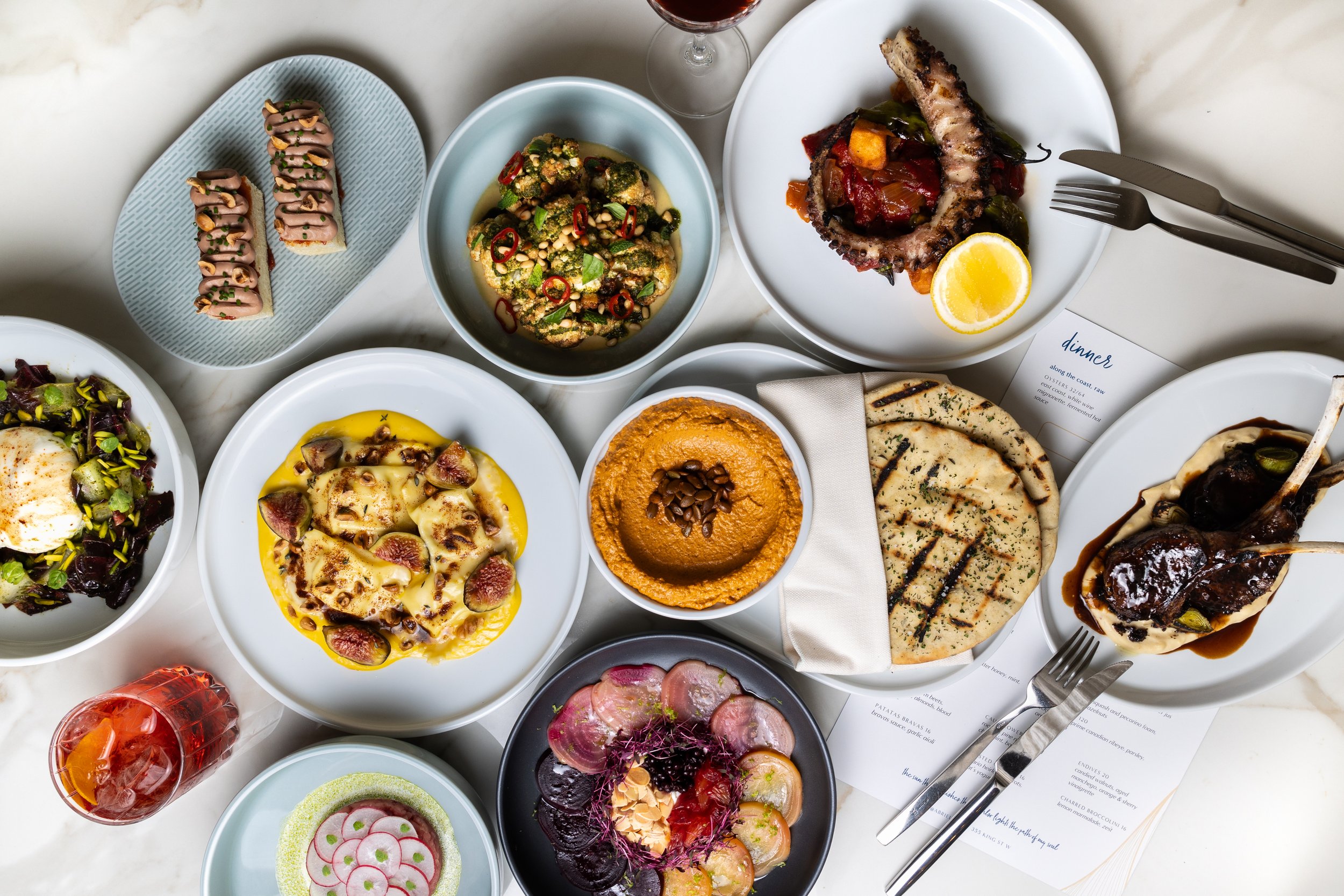 Abrielle | Coastal Mediterranean Restaurant in Toronto