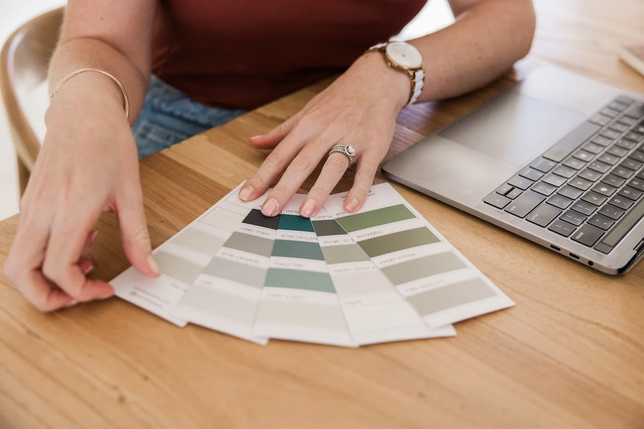 Colour palettes for wellness brands