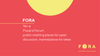 Introducing Fora — FORA NETWORK FOR CHANGE
