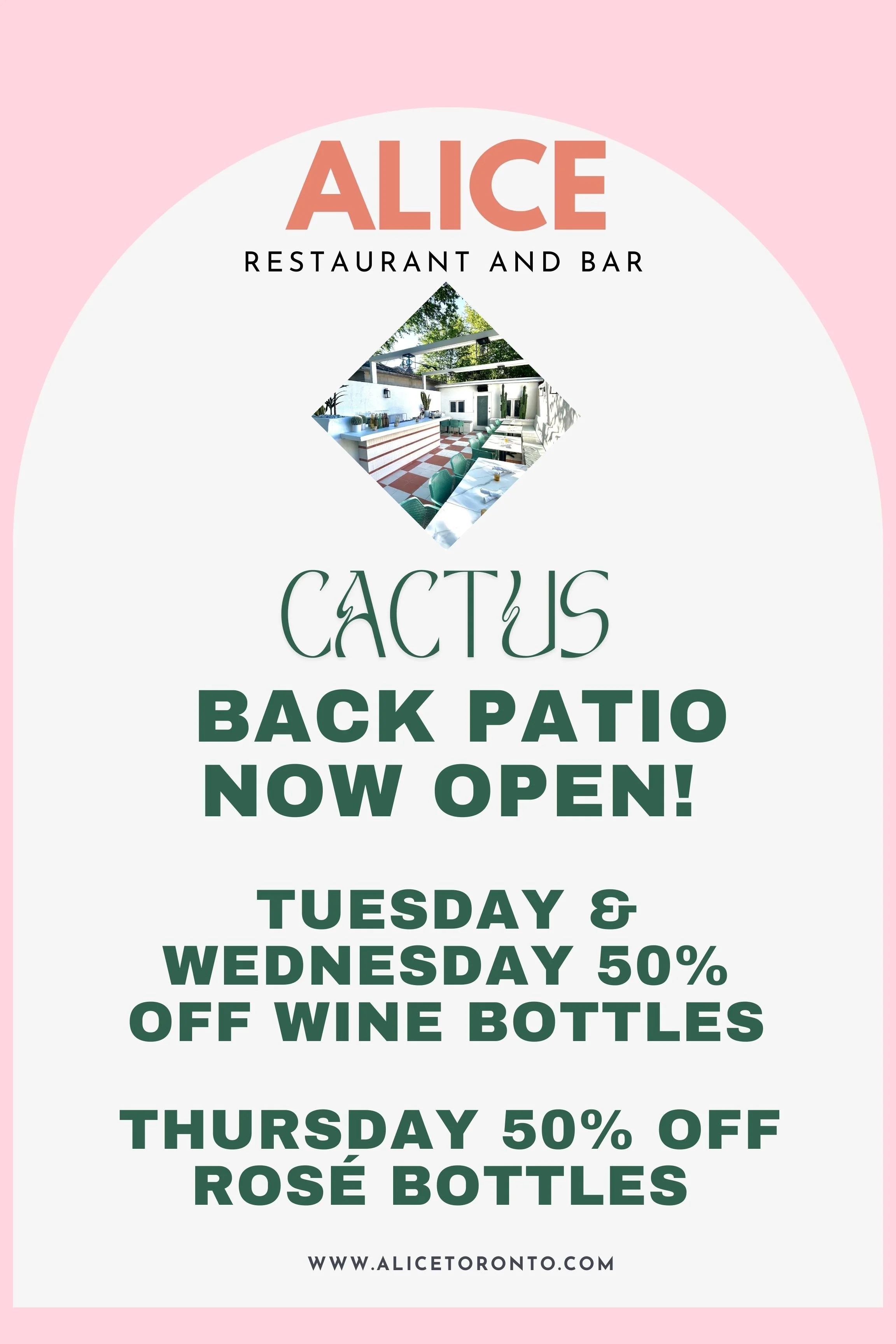 Alice Restaurant + Bar. Toronto's Premier Chic Casual Dining & Cocktail ...