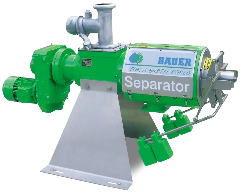 Bauer Paunch Press & Sludge Press — Waterform Technologies