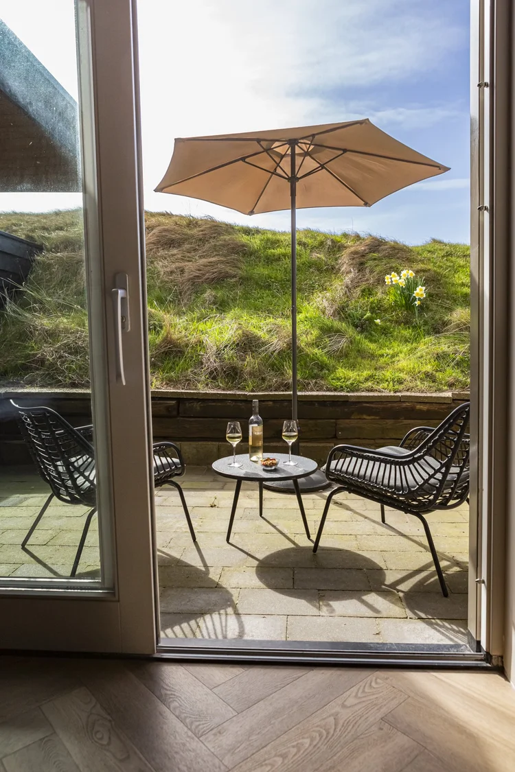 Doppelzimmer Superior mit Blick auf die Dünen - Strandhotel Camperduin