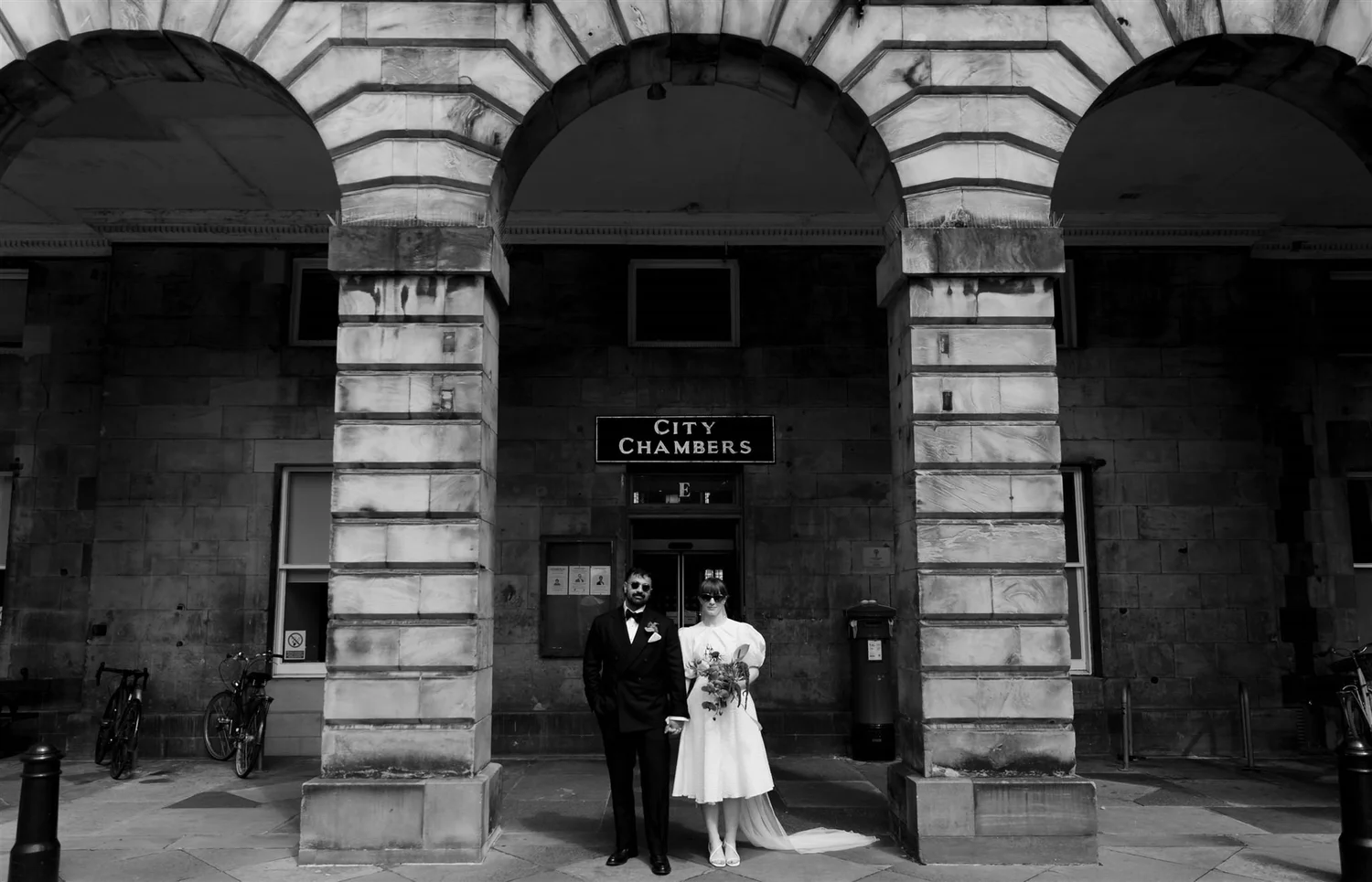 Edinburgh City Chambers Elopement Wedding | Reception at Ardfern ...