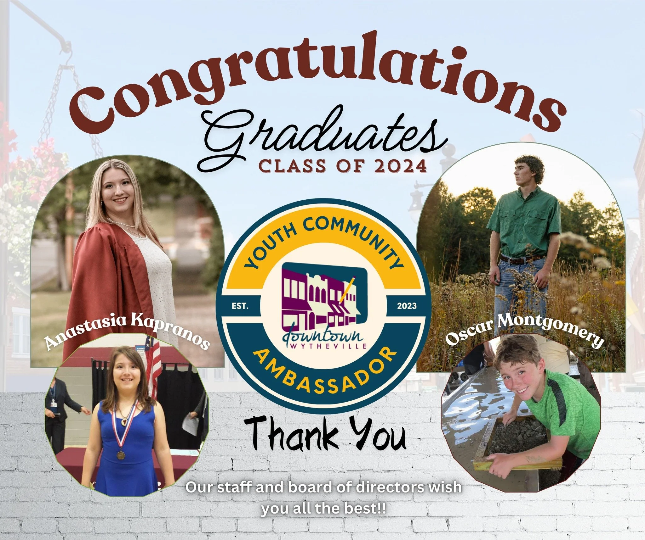 Youth Ambassador Program — Downtown Wytheville