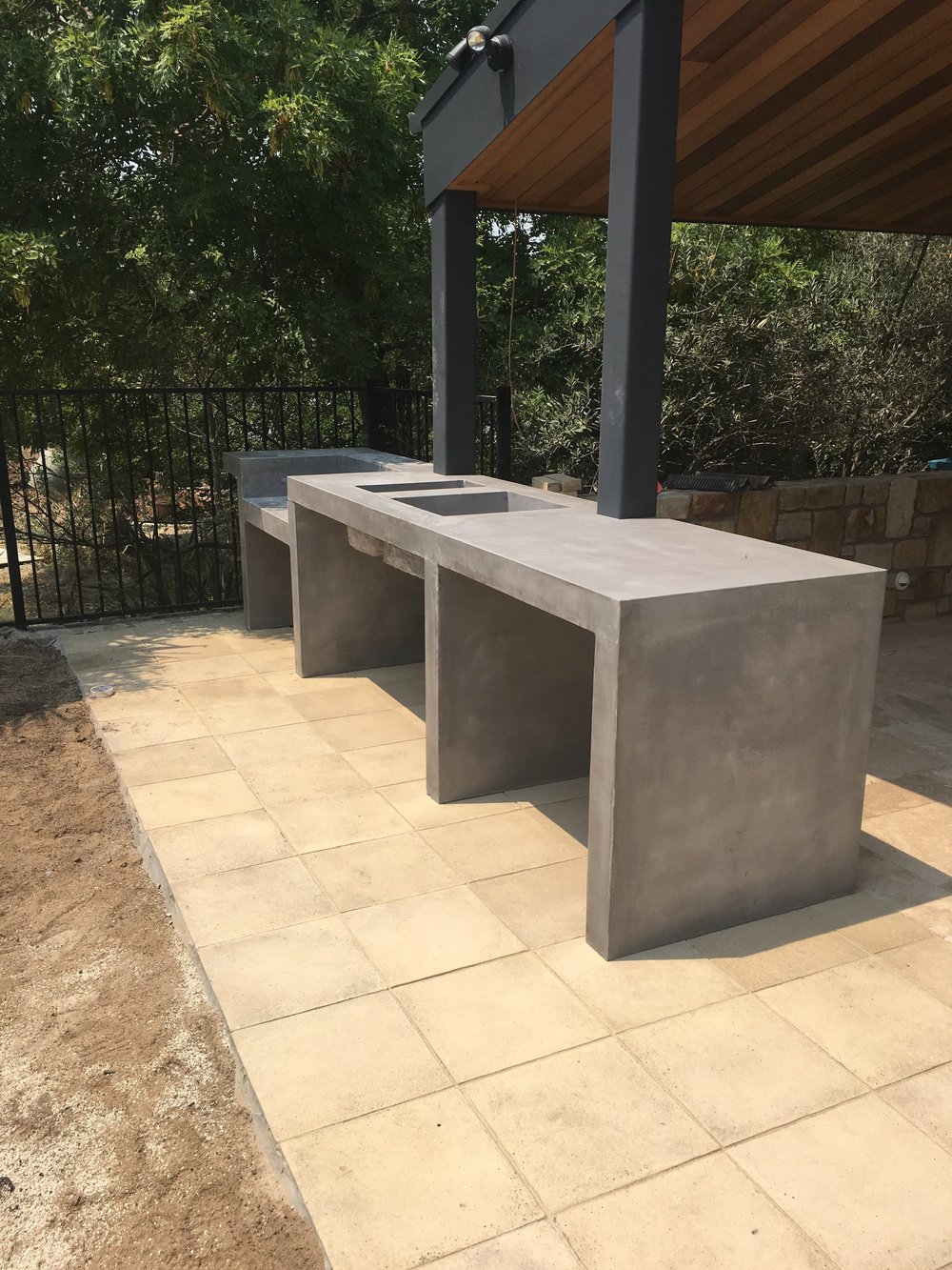 Concrete Outdoor Kitchen & Concrete Benchtop Melbourne | Digitized ...