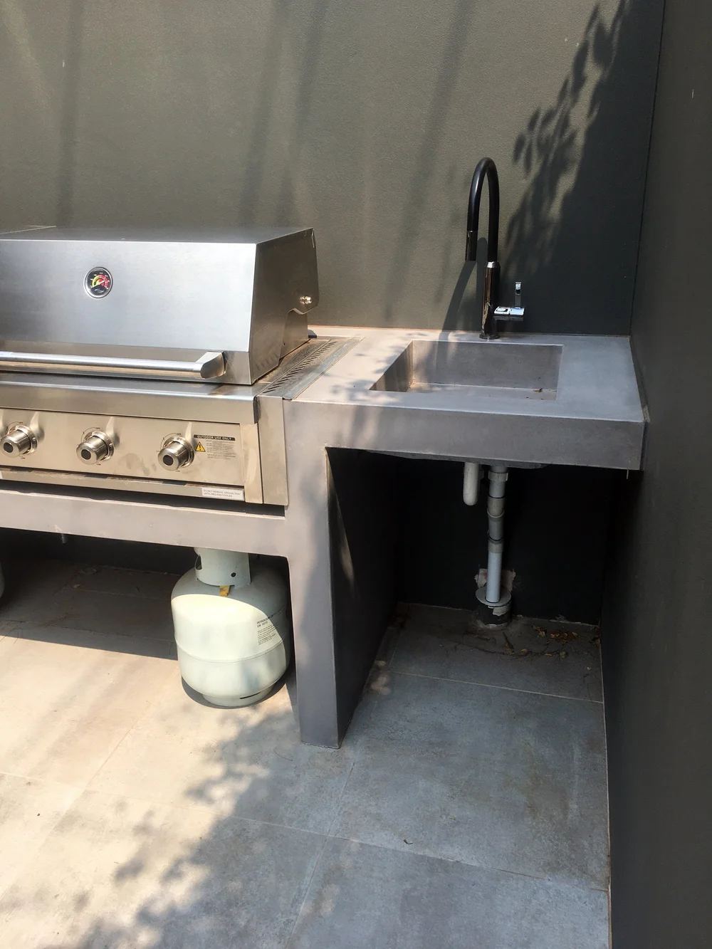 Concrete Outdoor Kitchen & Concrete Benchtop Melbourne | Digitized ...