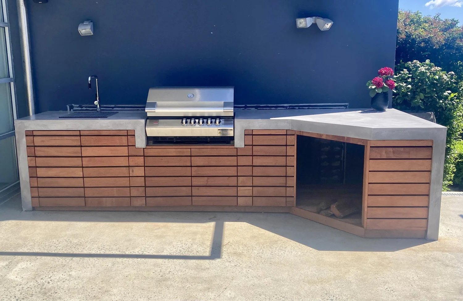Concrete Outdoor Kitchen & Concrete Benchtop Melbourne | Digitized ...
