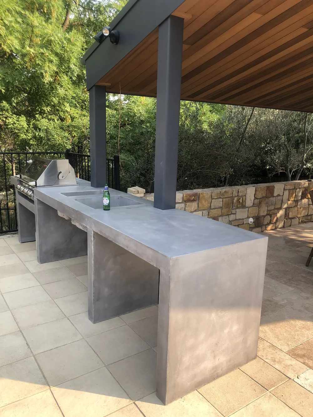 Concrete Outdoor Kitchen & Concrete Benchtop Melbourne | Digitized ...