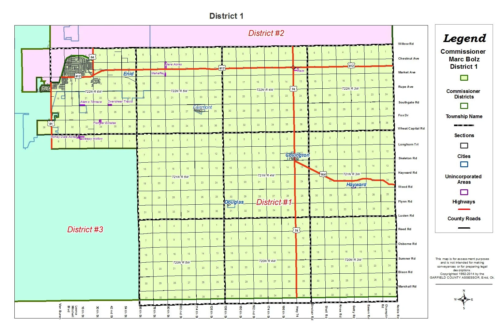 Districts — Garfield County Commissioner