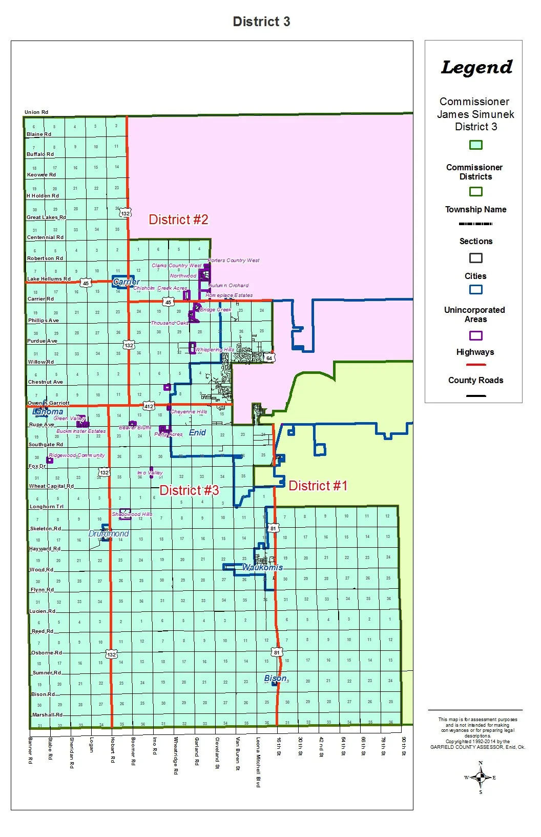 Districts — Garfield County Commissioner