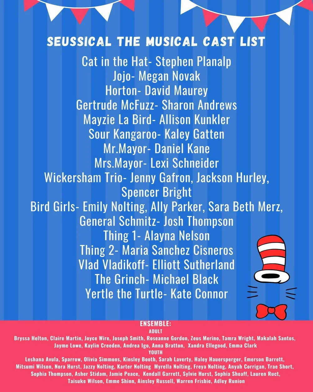 Seussical — Mill Race Theatre Company