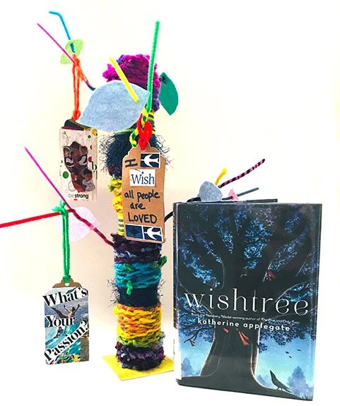 Art in Action - Yarn Bombed Wish Tree Kit w/Applegate's book Wishtree ...