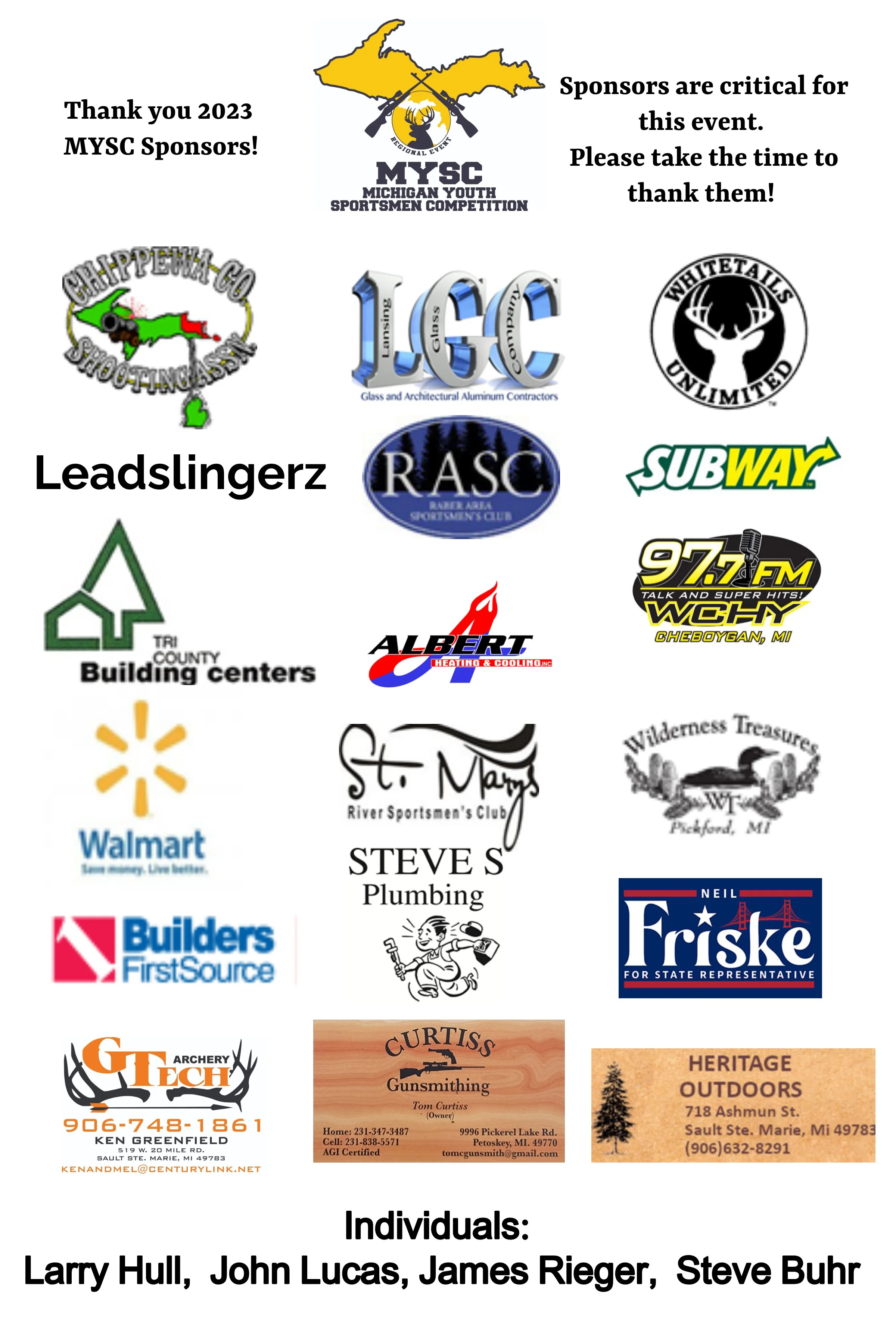 Volunteer Information — Michigan Youth Sportsmen Competition