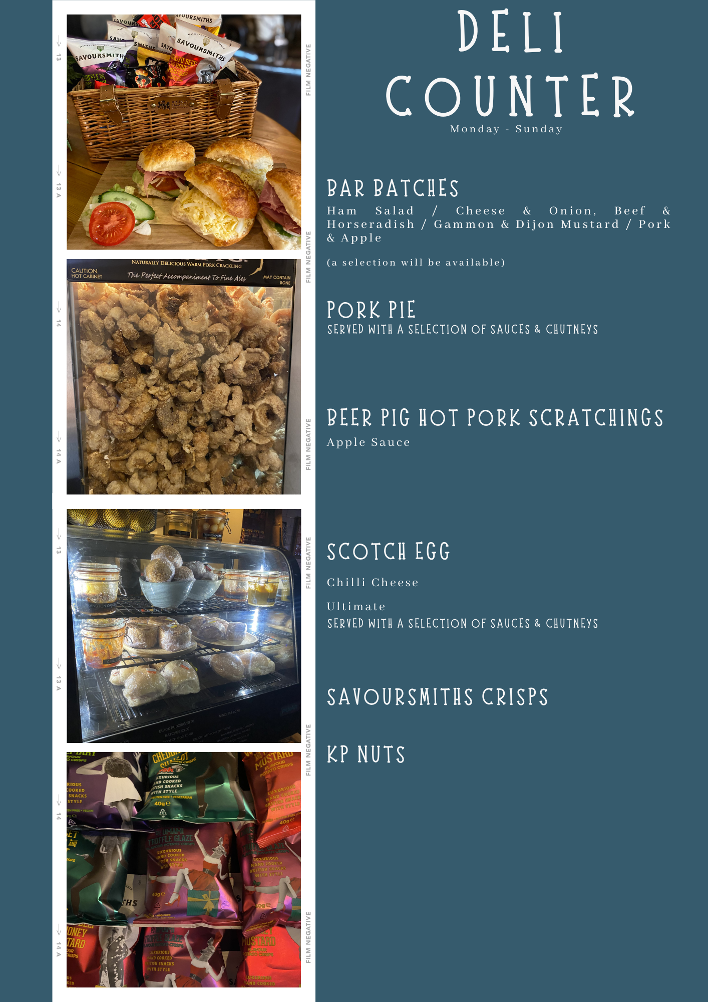 Deli Counter — The Half Moon, Wolston