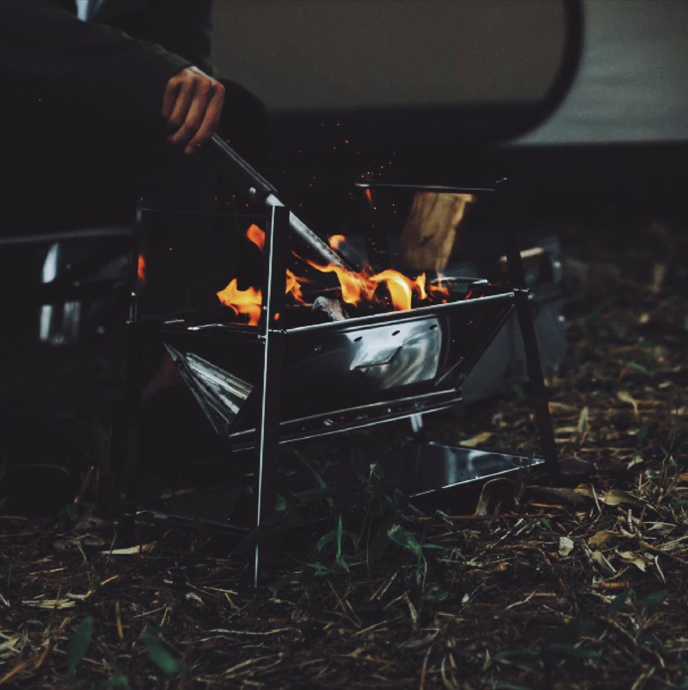 Best Snow Peak Takibi Fire Pit Setup (Sizes & Kits) — Overland Girl