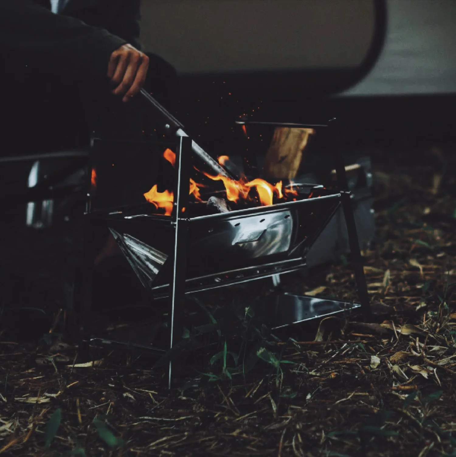 Best Snow Peak Takibi Fire Pit Setup (Sizes & Kits) — Overland Girl