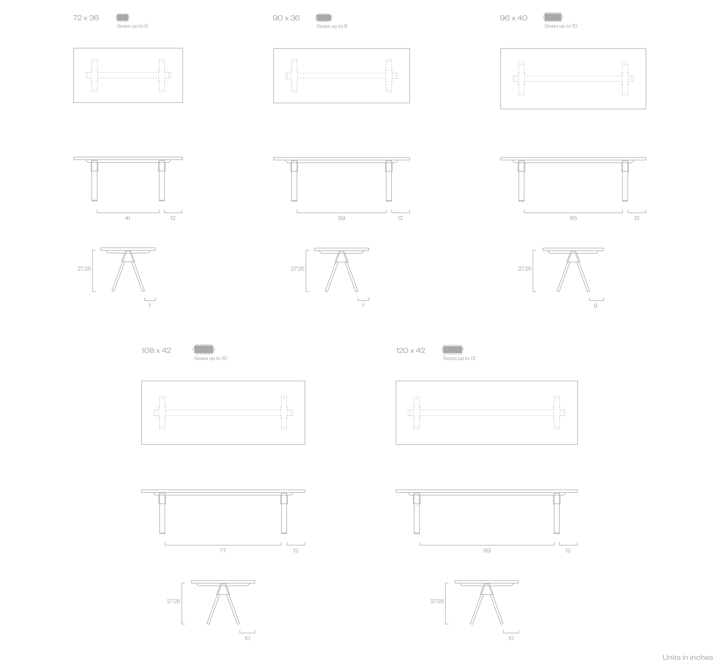 Henry Wilson A-Joint Table — Lock and Mortice