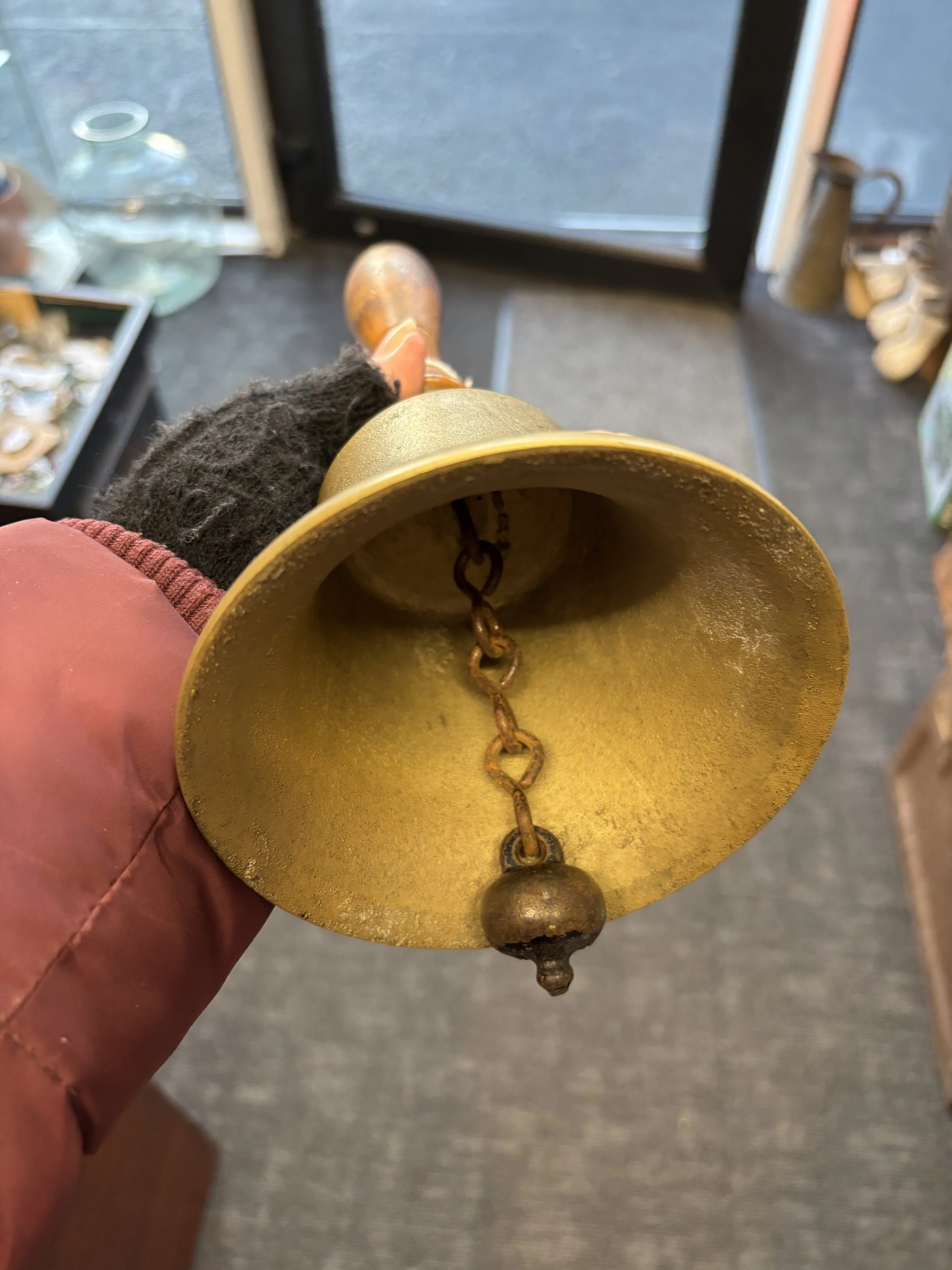 WW2 ARP Bell — Mrs A Antiques and Collectibles