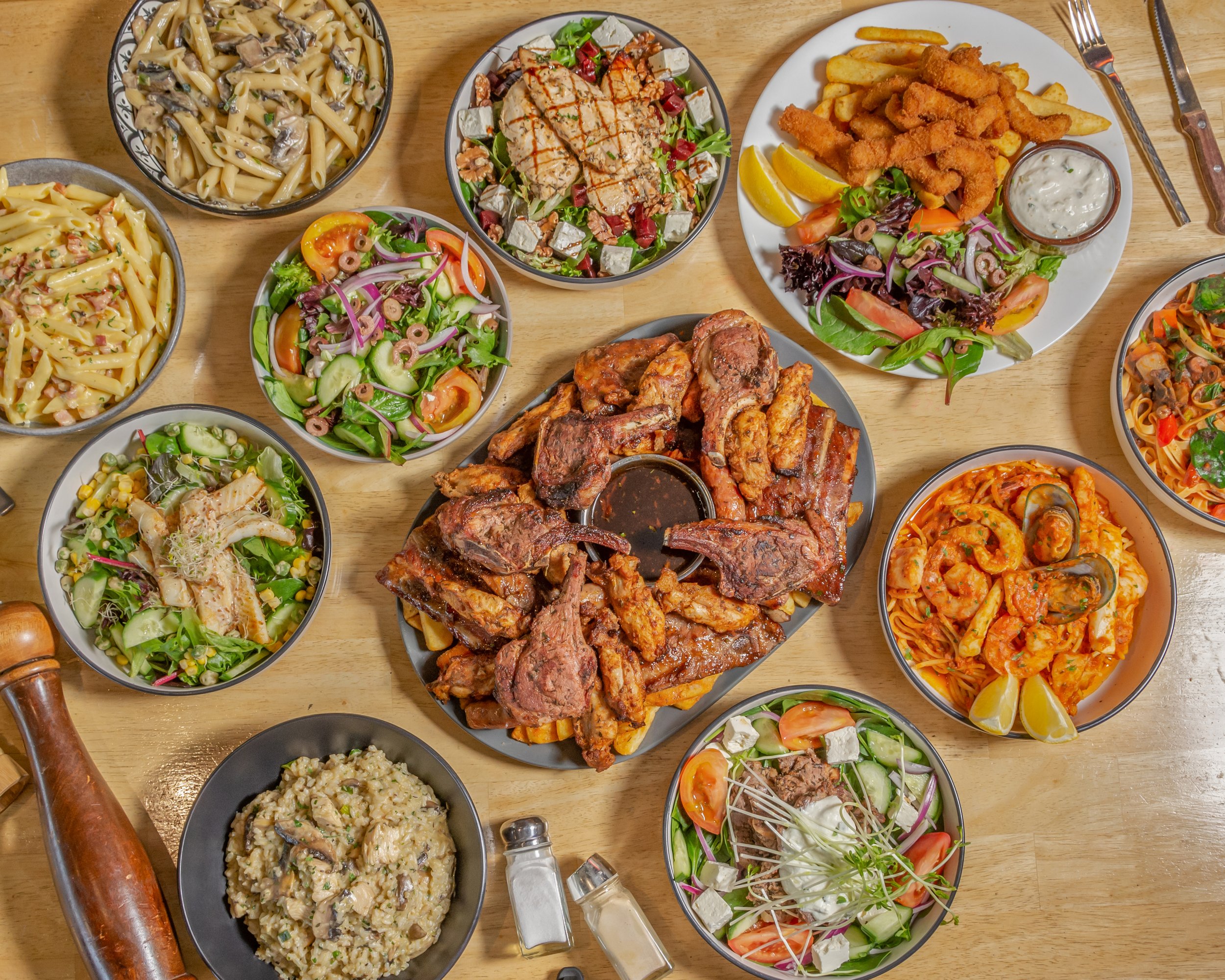 Food Menu — CAFE MAMBO BAR AND LOUNGE