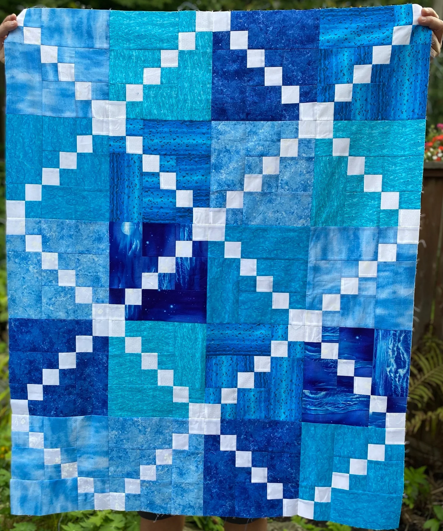 Reverse Irish Chain — Bits and pieces quilting