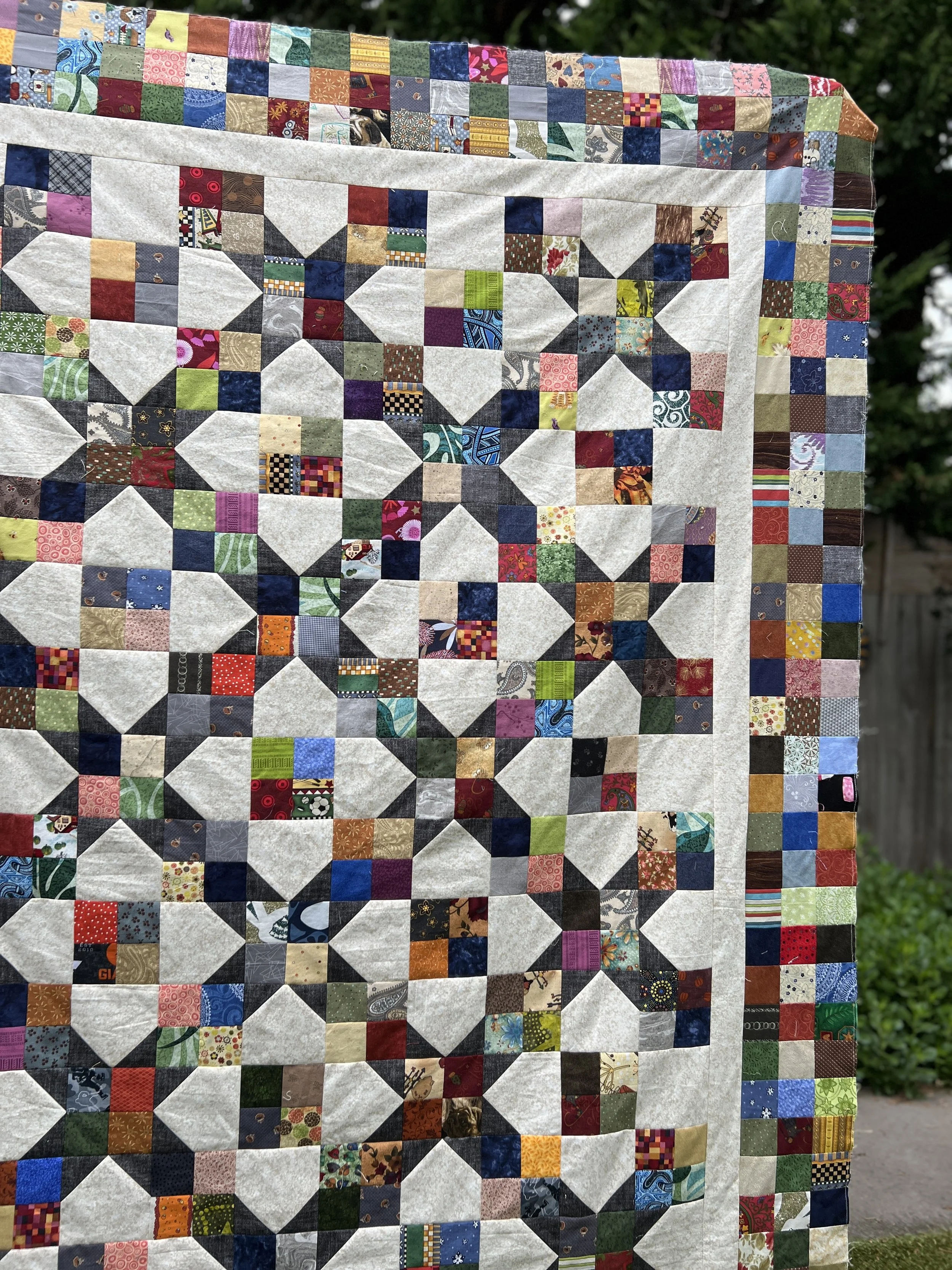 Four Patch Trellis — Bits and pieces quilting
