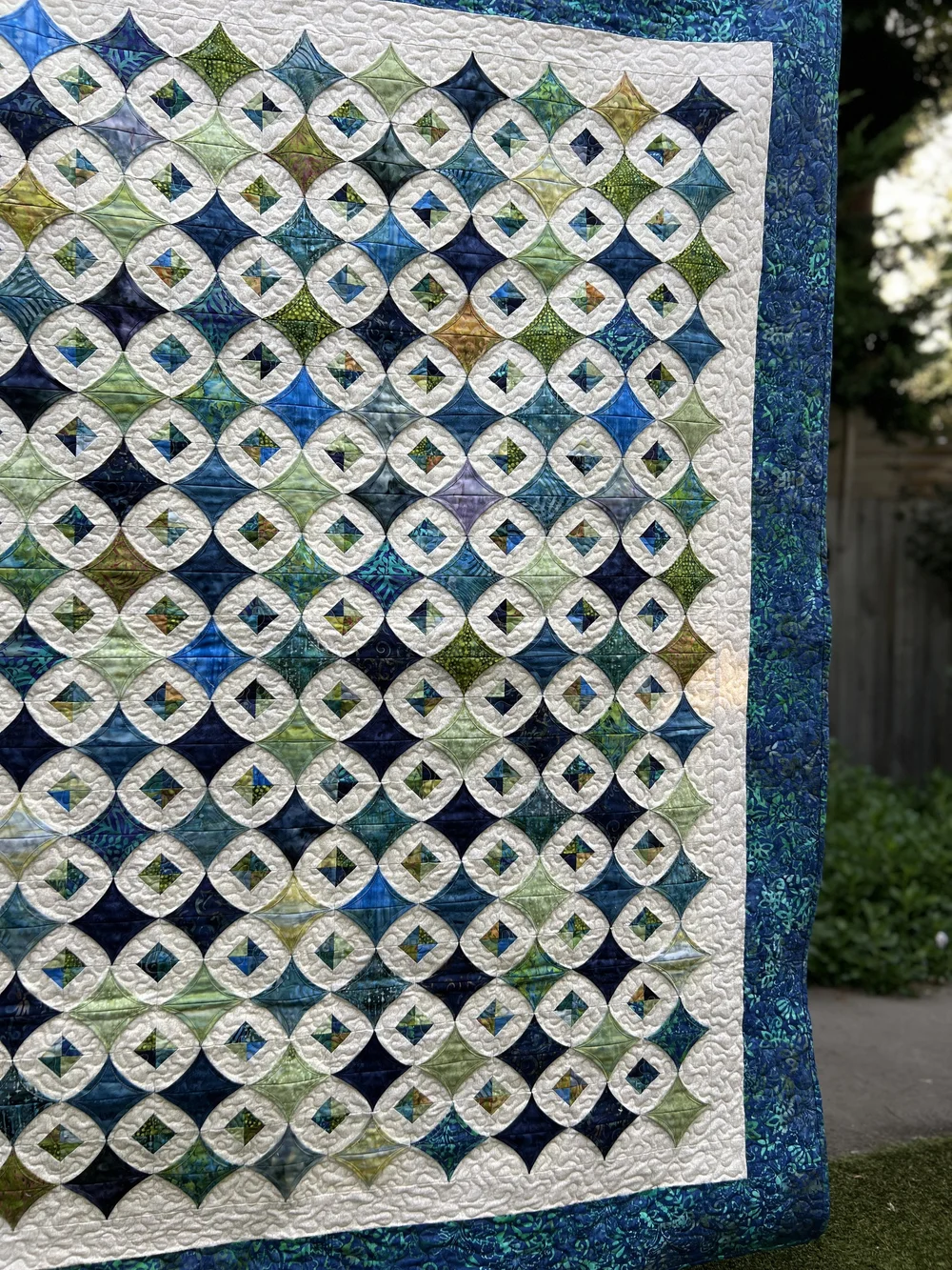 Easy Cathedral Windows — Bits and pieces quilting