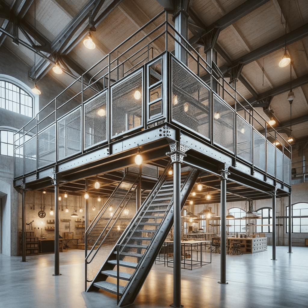 Entresoler - Alt i stålkonstruktioner — MP Industri