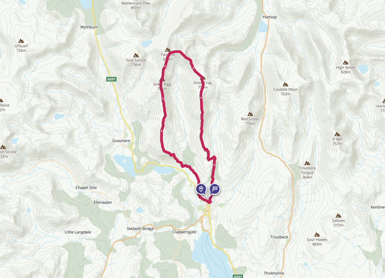 The Fairfield Horseshoe Guide - Lake District Walks
