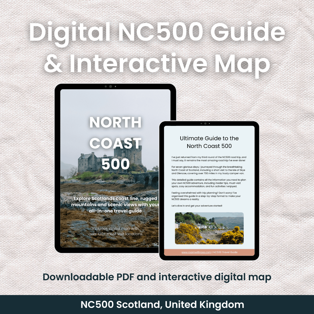 Scotlands North Coast 500 Map and Digital Travel Guide