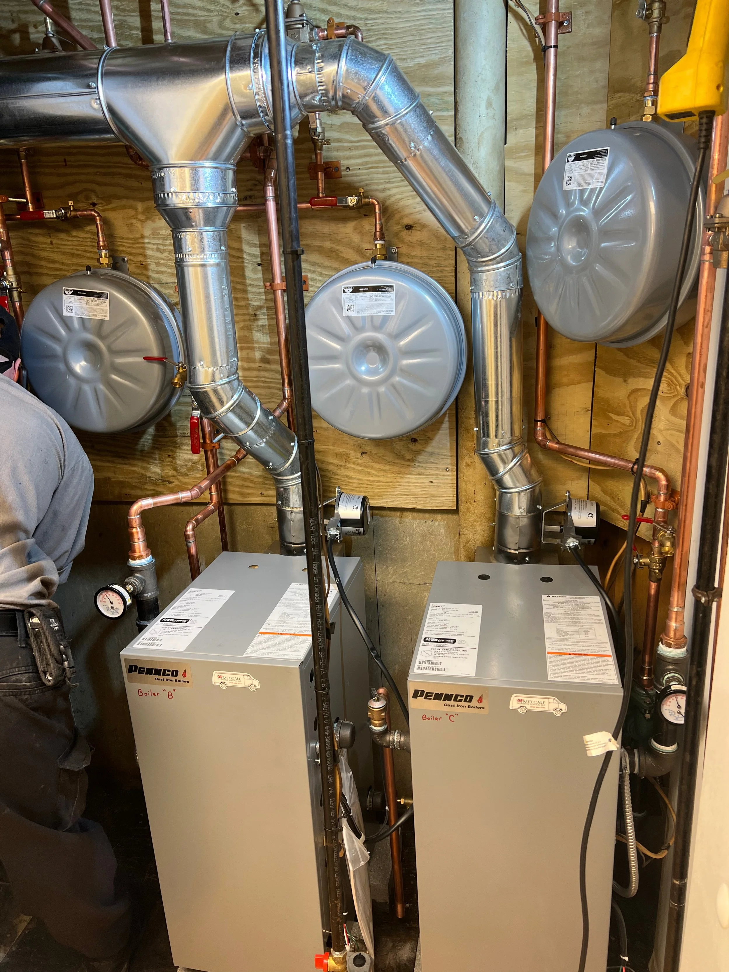 Boilers Install & Repair from Metcalf Plumbing in Baltimore
