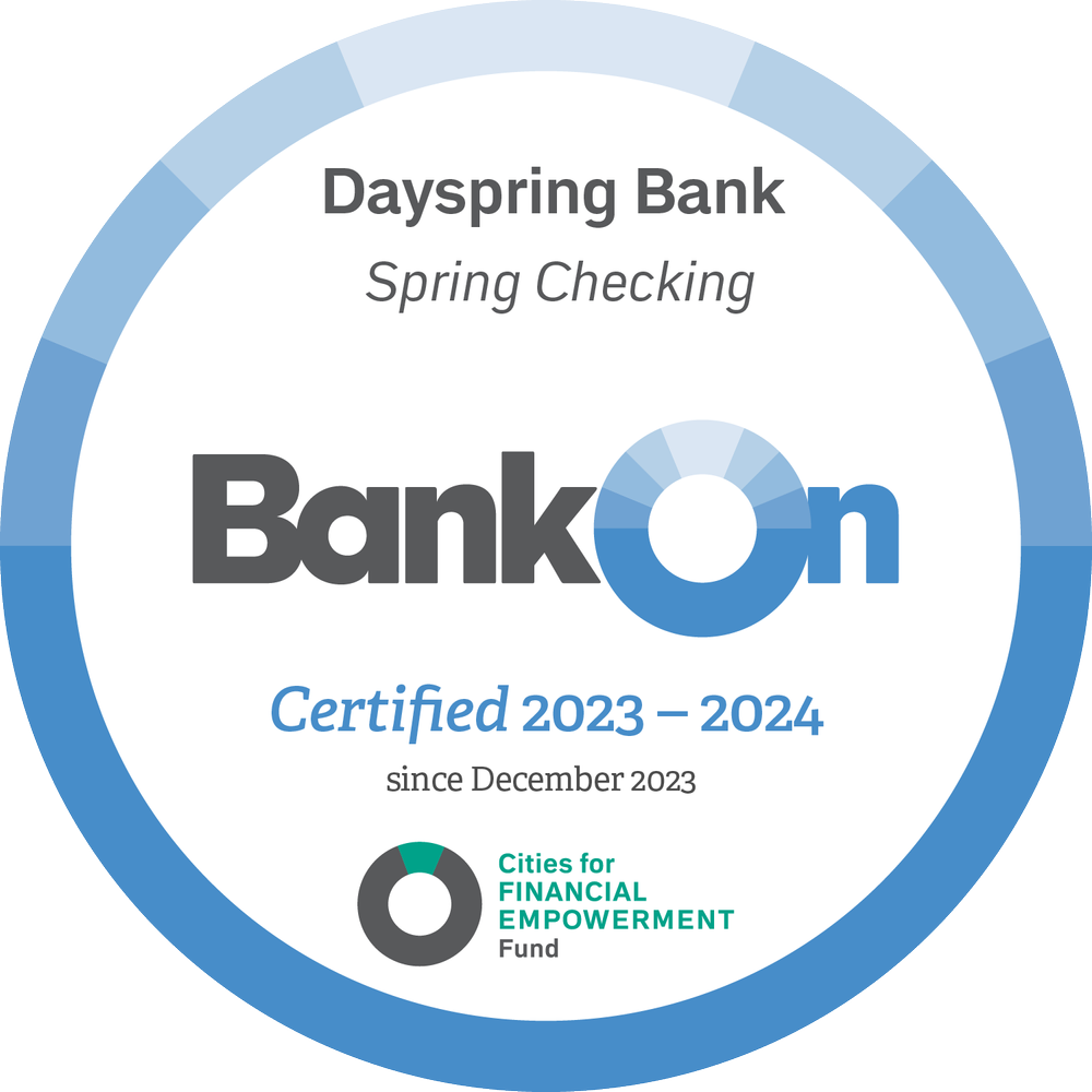 Personal — Dayspring Bank