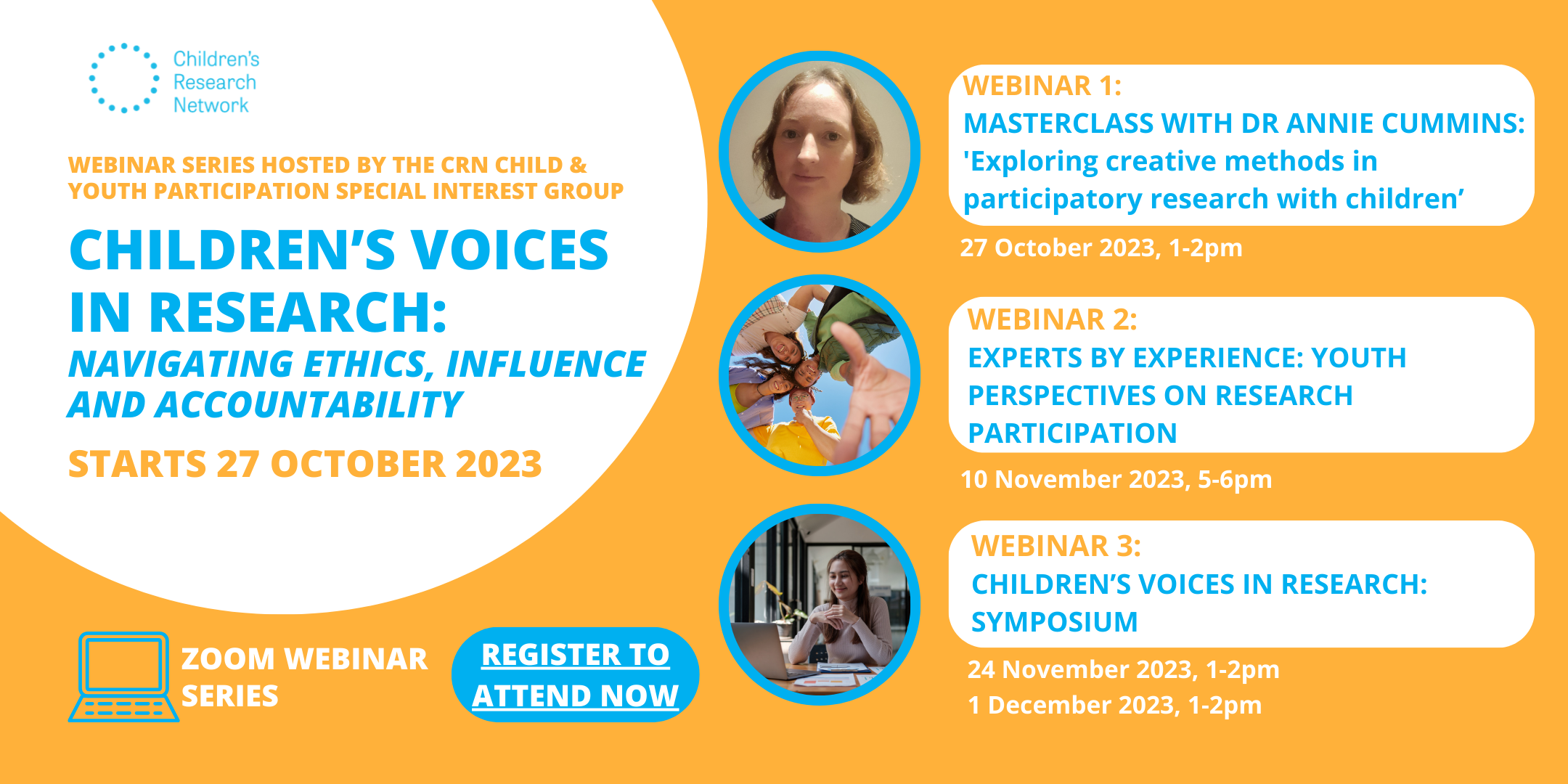 CRN Child and Youth Participation SIG Webinar Series — Children's ... CRN Child and Youth Participation SIG Webinar Series — Children's ...