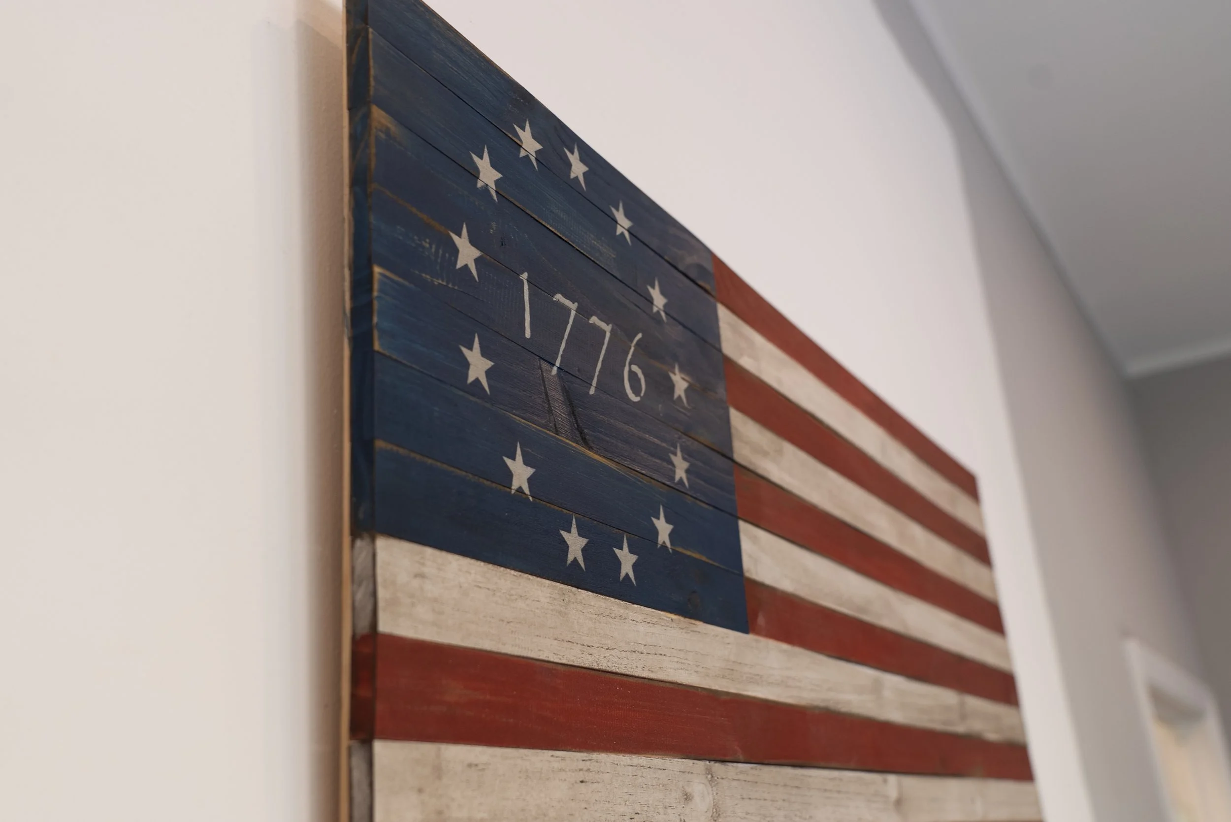 Customizable 1776 American Flag — Rustic Yankee