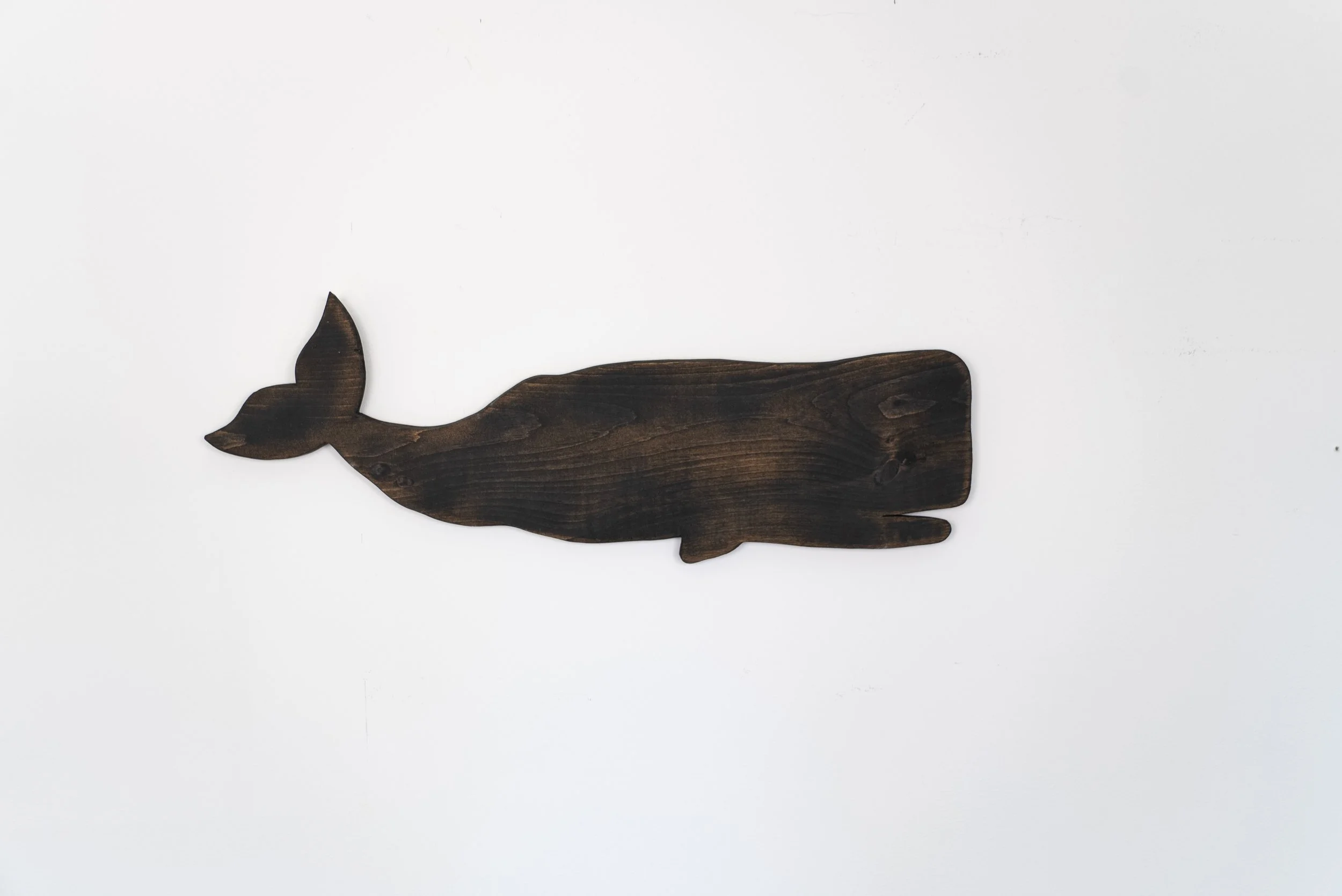 Customized Wooden Whale Wall Hanging — Rustic Yankee