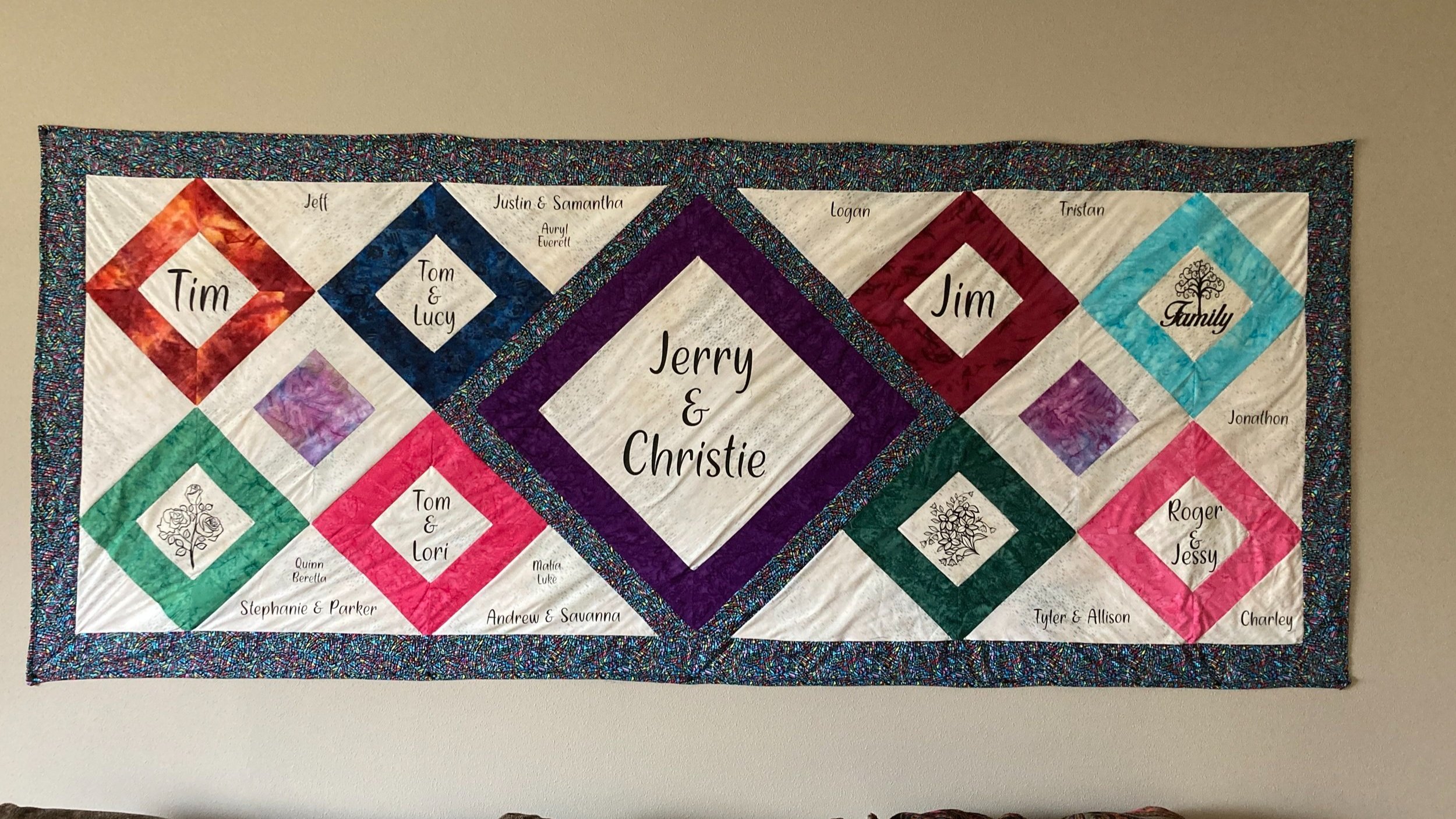 Family Tree Quilts — The Monthly Stitch Quilting Services