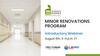 CHPS to host webinar on new Minor Renovations Program — CHPS_2